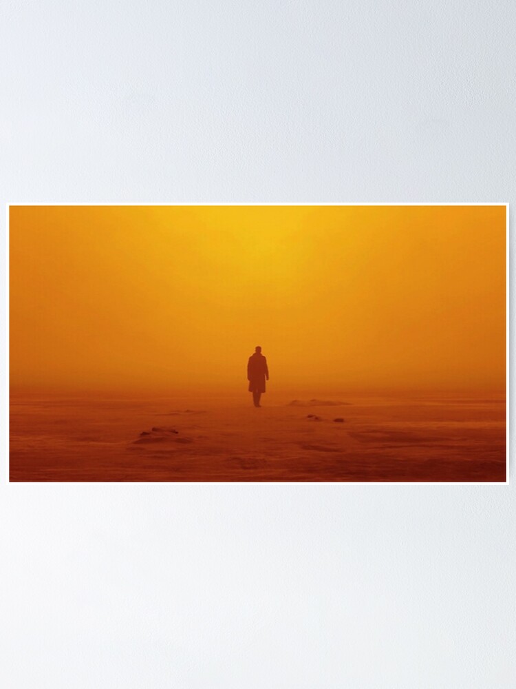 "BLADE RUNNER 2049 Cyberpunk Red Desert" Poster for Sale by Prosper4L ...