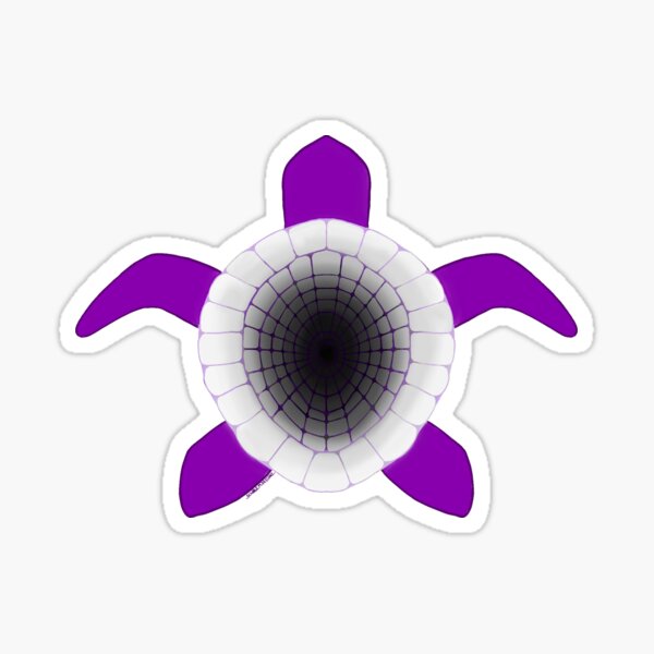 "Subtle Ace Pride Turtle" Sticker for Sale by mrcymcgalla | Redbubble