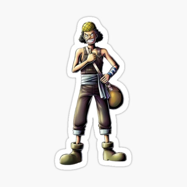 " ussop one piece" Sticker by davidalonso22 | Redbubble