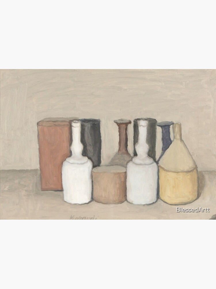"Giorgio Morandi - Bottles" Art Print for Sale by BlessedArtt | Redbubble