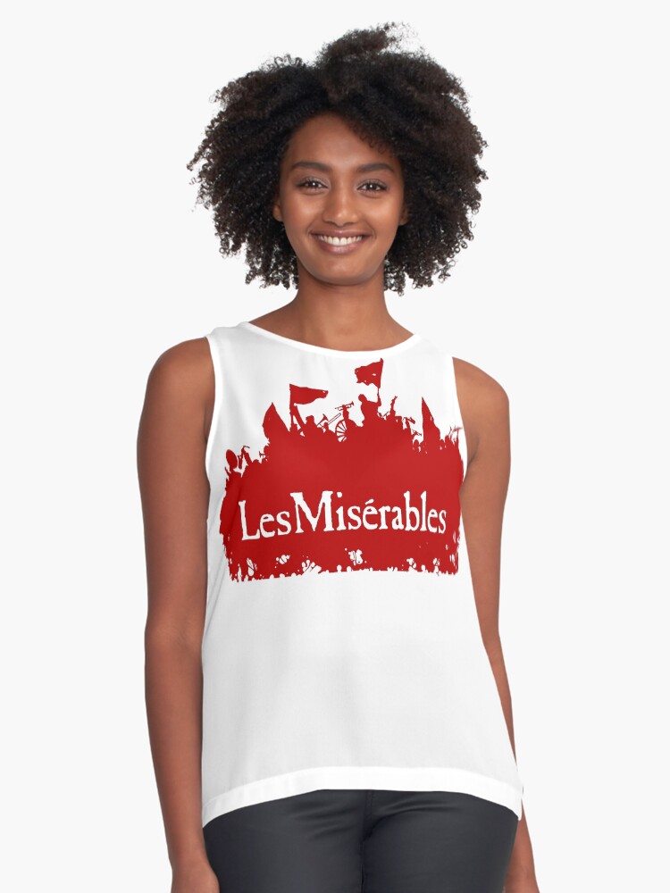 "Les Misérables Red Logo" Sticker by Leyzel | Redbubble