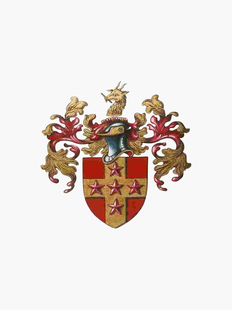 "Randolph Family Coat of Arms" Sticker by ColeReid | Redbubble