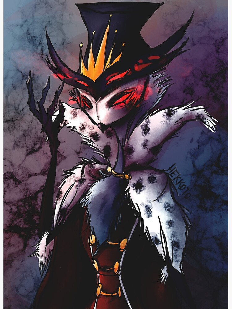 "Stolas, owl demon, cartoon character, evil edgy monster" Poster for ...