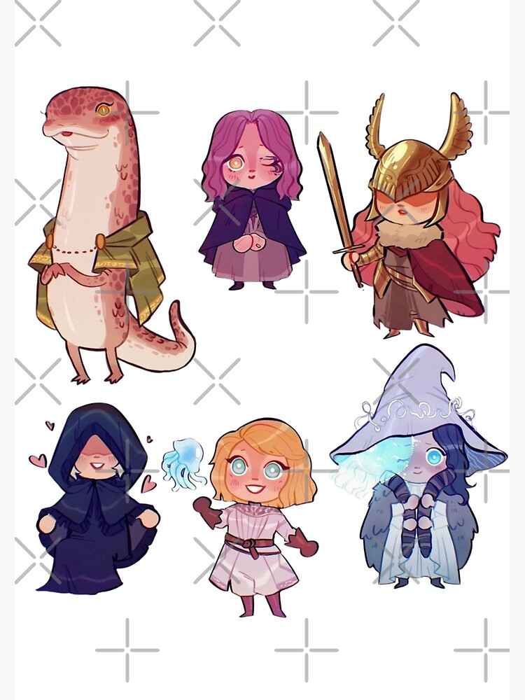 "chibi elden ring character " Photographic Print by FunFactAnime ...