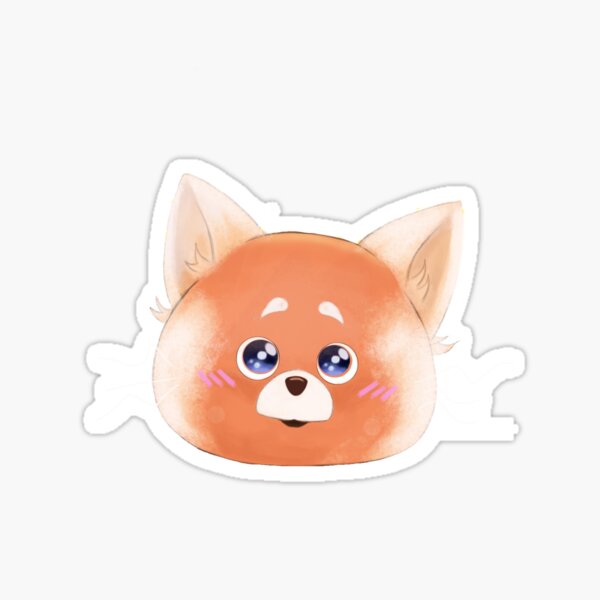 "Turning Red - MEI" Sticker for Sale by Art-ForU | Redbubble