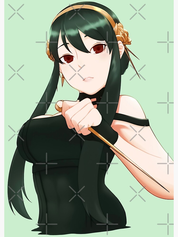 "Yor Forger Spy x Family Portrait Art" Art Print by delfinart | Redbubble