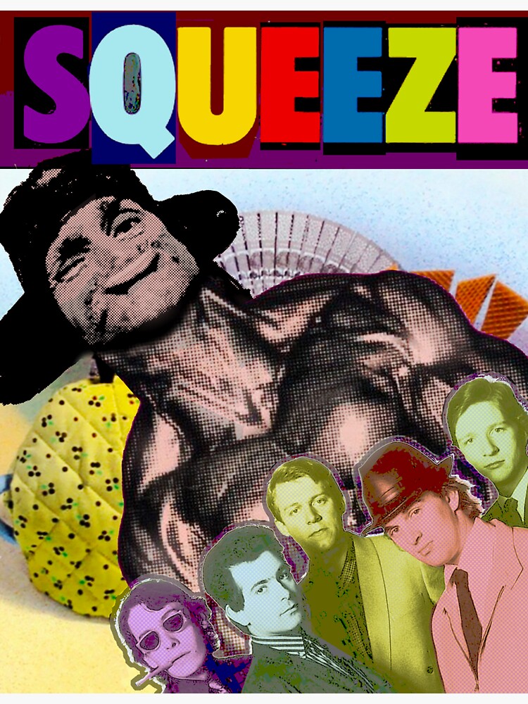 "Squeeze " Sticker by TheHawksAerie | Redbubble