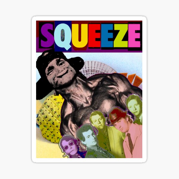 "Squeeze " Sticker by TheHawksAerie | Redbubble
