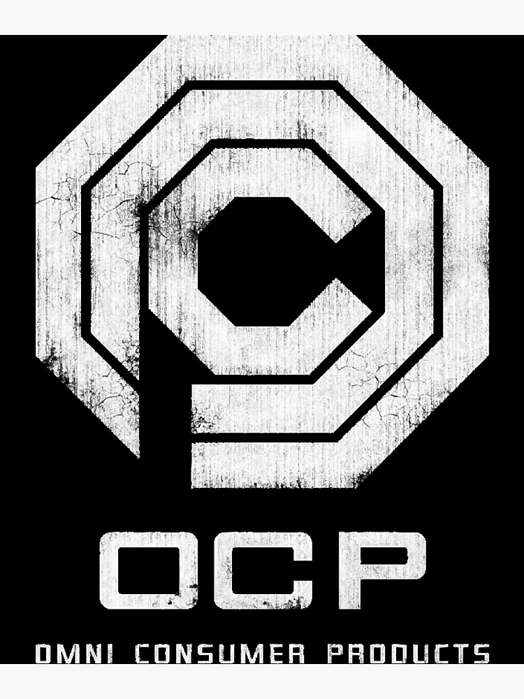 "OCP - Grunge" Poster for Sale by RamonaDavidd | Redbubble
