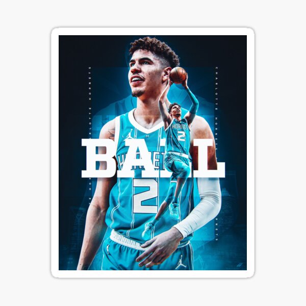 "LaMelo Ball" Sticker by fatima250 | Redbubble