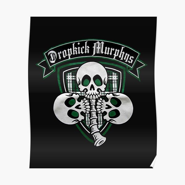 Poster « art design nouveau dropkick murphys dropkick murphys dropkick murphys dropkick murphys ...