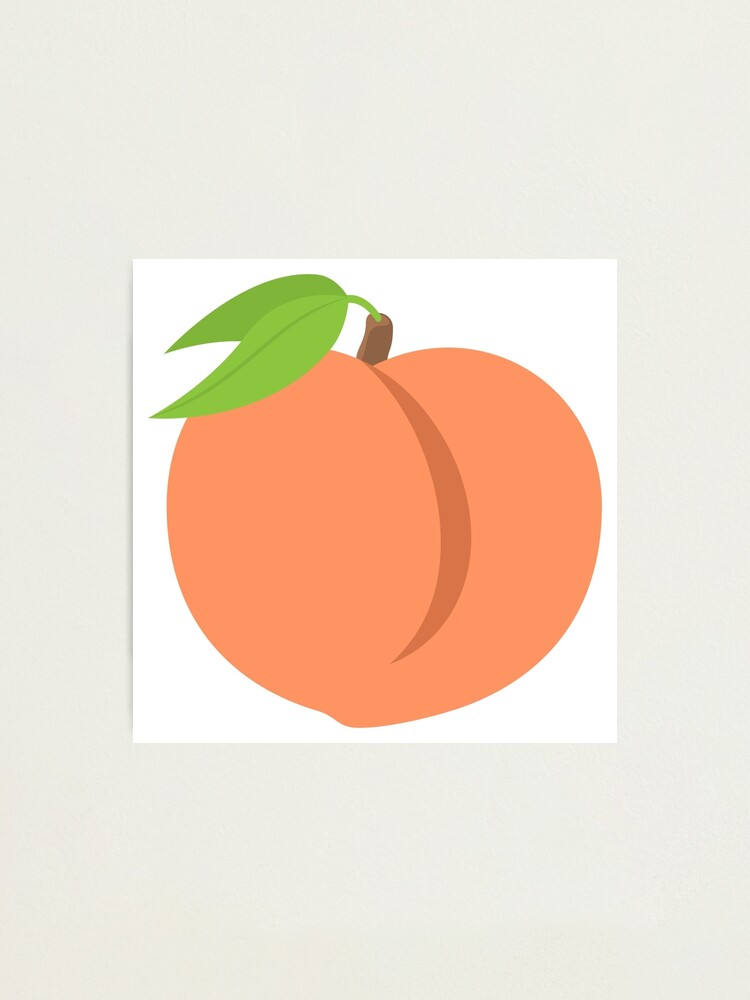 "peach smiley" Photographic Print for Sale by Bucth | Redbubble