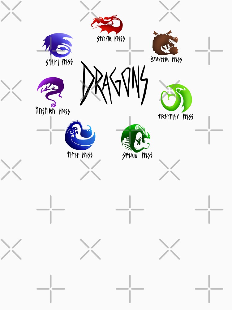 "HTTYD Dragon Classifications" T-shirt by TheSimpleEdge | Redbubble