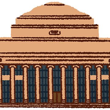 "MIT Lobby 10 Dome" Sticker for Sale by WrenInFlight | Redbubble