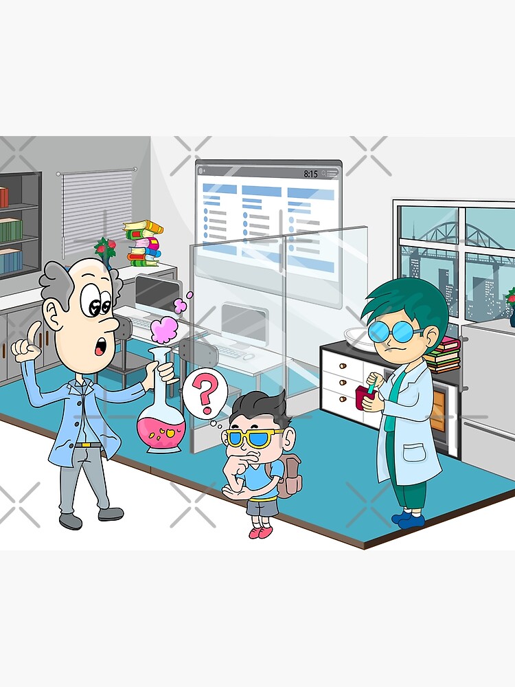 "Booster is Ready - Funny Cartoon Vaccination Science" Poster for Sale ...