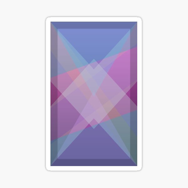 "Modern Abstract Pastel " Sticker by Deucethejuice | Redbubble