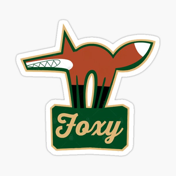 "Red Foxy " Sticker by JosephColl7642 | Redbubble