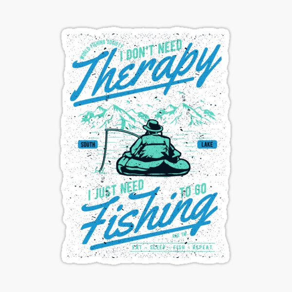 "no therapy" Sticker by ArtOptix1 | Redbubble