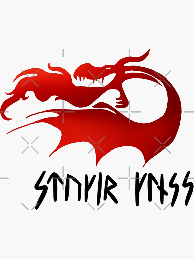 "HTTYD Stoker Class Dragon." Sticker by TheSimpleEdge | Redbubble