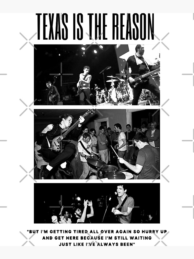 "Texas Is The Reason - Live Show Logo" Poster for Sale by HalleHoughton ...
