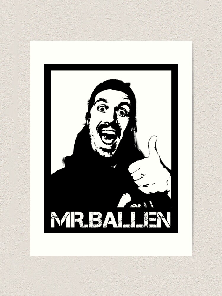 "Mr.Ballen" Art Print for Sale by Gavynart | Redbubble