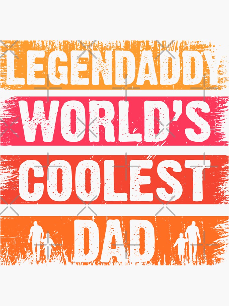 "Retro LegenDaddy - Worlds Coolest Dad for legendary Father Hoodie ...
