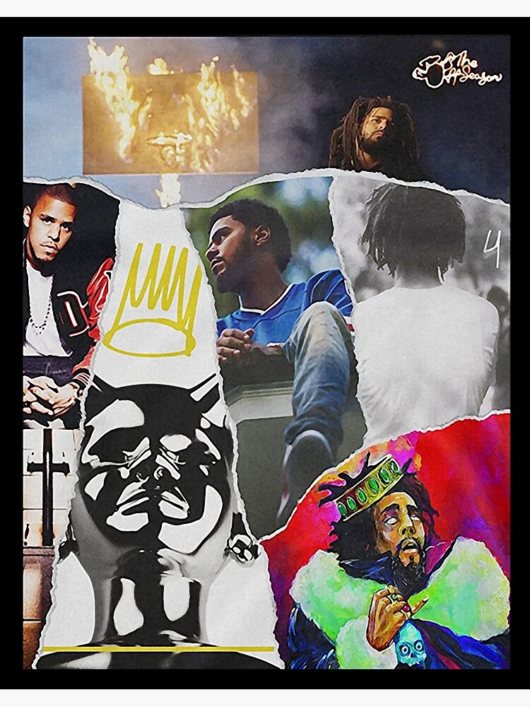 "Cole World Album Collage" Art Board Print for Sale by TseUSArt | Redbubble