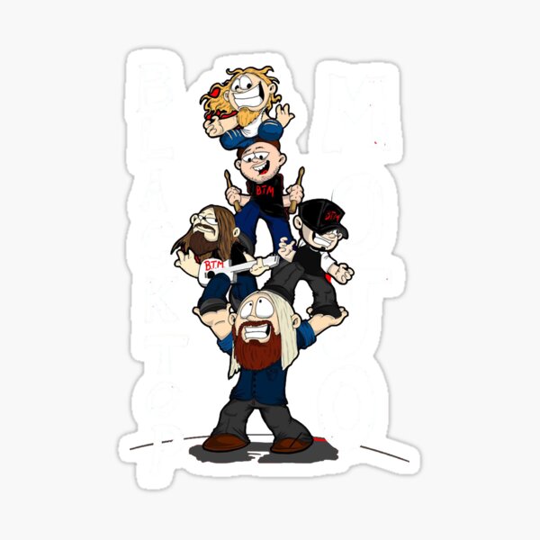 "Blacktop Cartoon" Sticker by HalleHoughton | Redbubble
