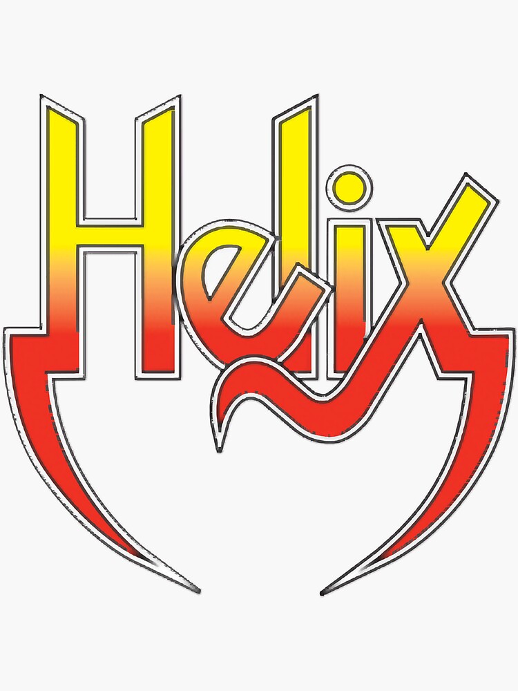 "Helix Band Logo" Sticker by danceosmund | Redbubble