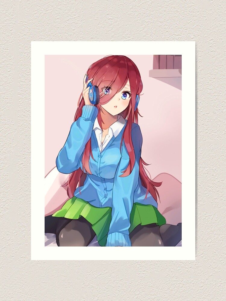 "Miku Nakano The Quintessential Quintuplets Drawing For Otaku" Art ...