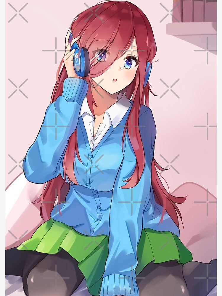 "Miku Nakano The Quintessential Quintuplets Drawing For Otaku" Art ...