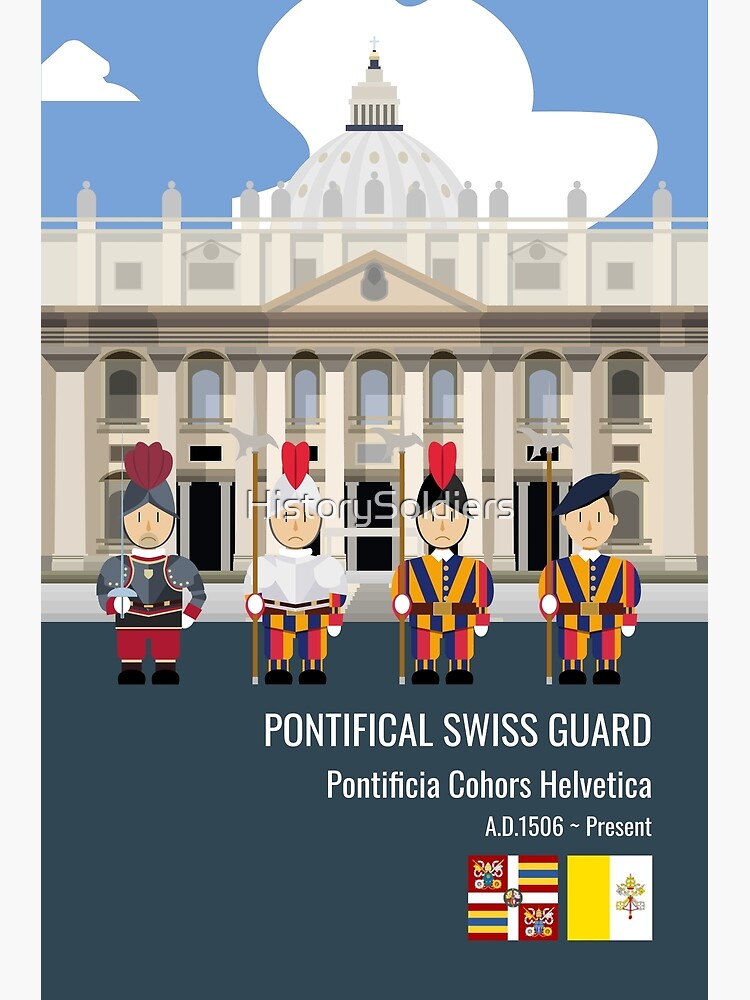 "PONTIFICAL SWISS GUARD" Poster by HistorySoldiers | Redbubble