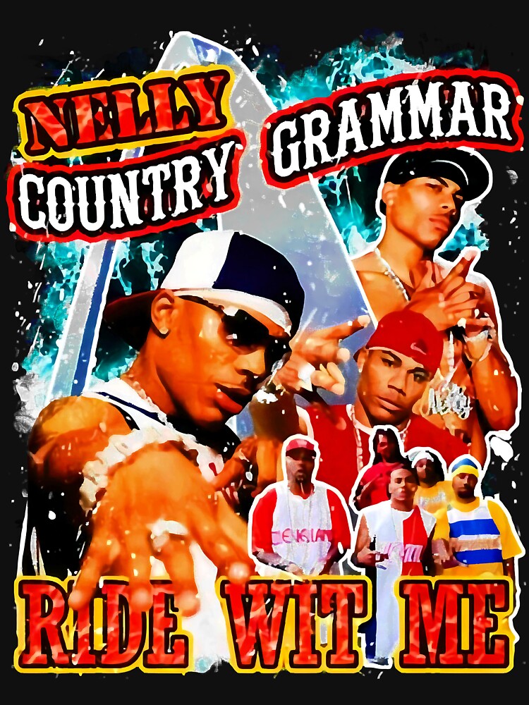 Vintage Inspired Hip Hop Nelly 90s Rap Classic T-Shirt Essential T ...