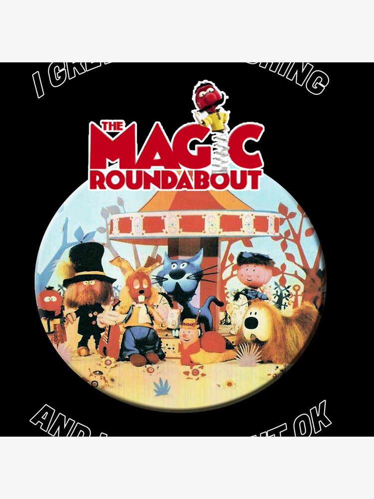 "The Magic Roundabout Zebedee Dougal Kinderfernseher Britisches Design ...