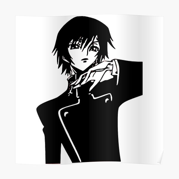 "Code Geass Lelouch " Poster for Sale by ScarlettStuart | Redbubble