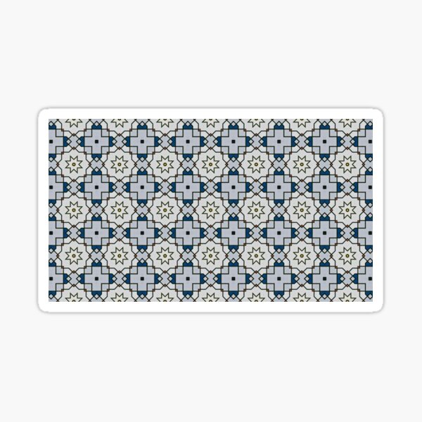 "Octagon Geometric Pattern" Sticker by SVPATTERNS | Redbubble