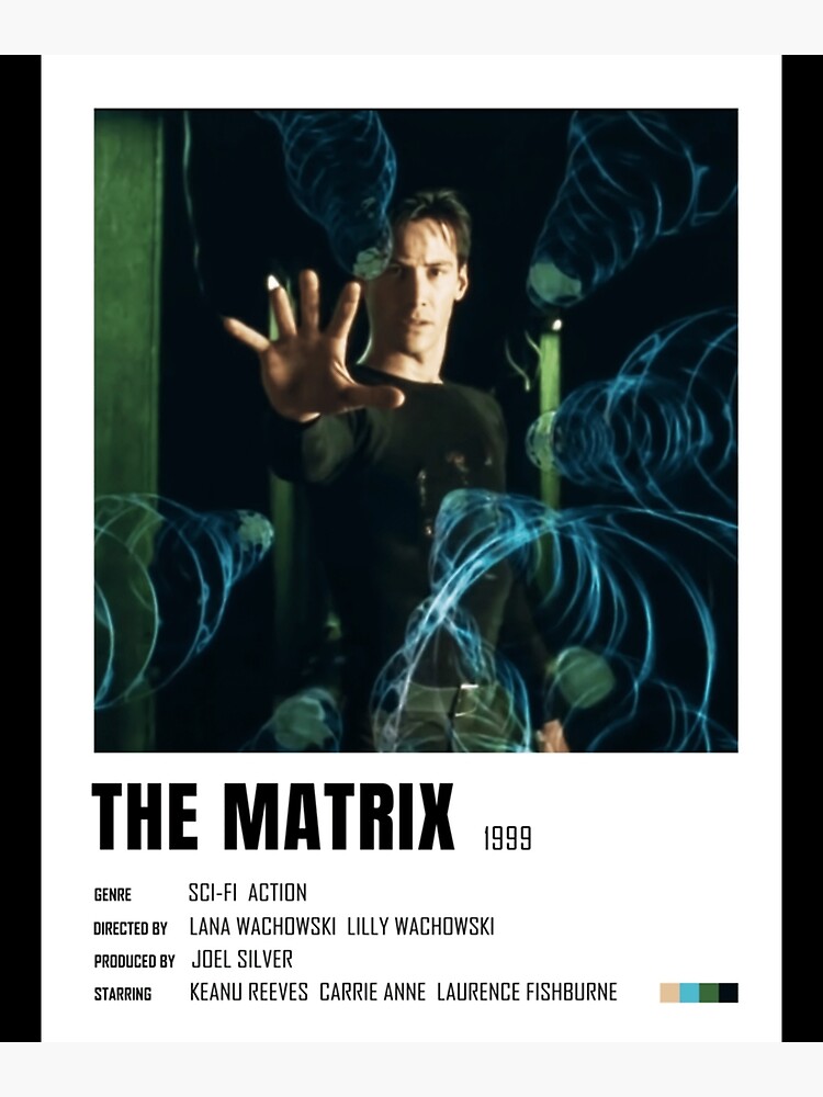 "The Matrix minimalist keanu reeves poster Classic ." Poster for Sale ...