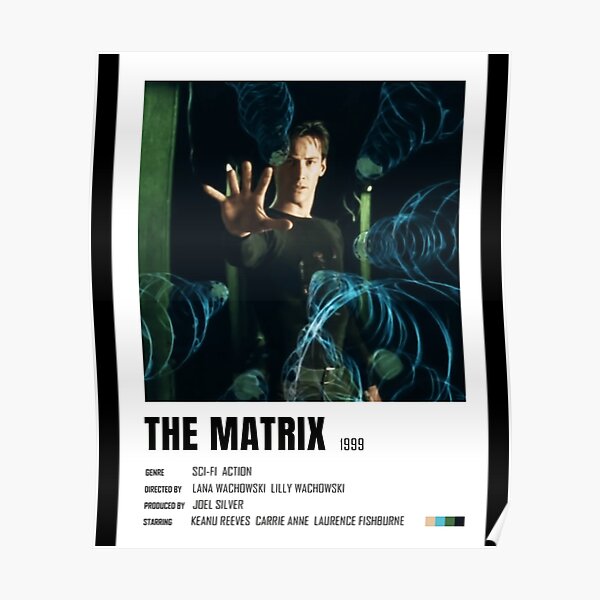 "The Matrix minimalist keanu reeves poster Classic ." Poster for Sale ...