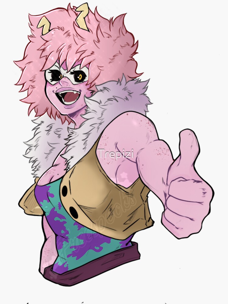"MINA!" Sticker by Trepizi | Redbubble