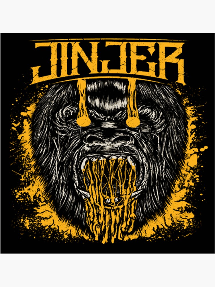 "Best logos band Jinjer is a Ukrainian metalcore band" Sticker by ...