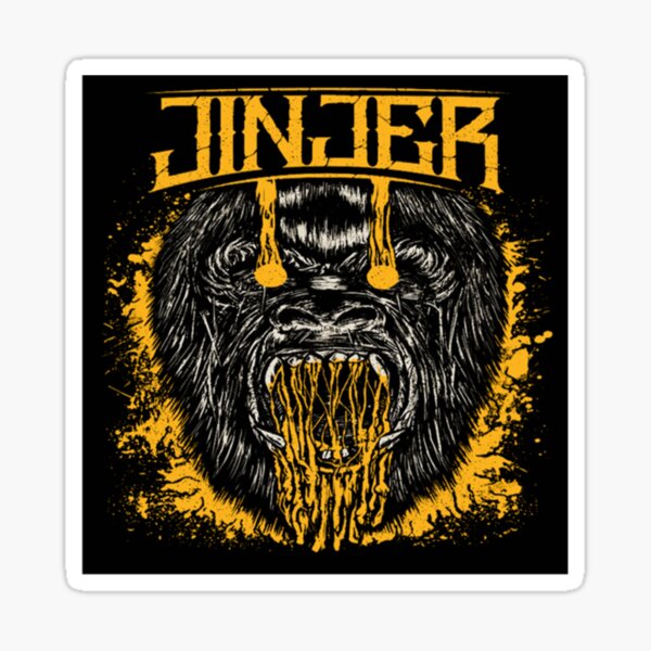 "Best logos band Jinjer is a Ukrainian metalcore band" Sticker by ...