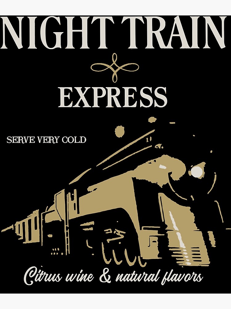 "Night Train Express Classic" Poster for Sale by Kevioussard | Redbubble