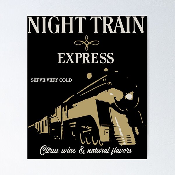 "Night Train Express Classic" Poster for Sale by Kevioussard | Redbubble