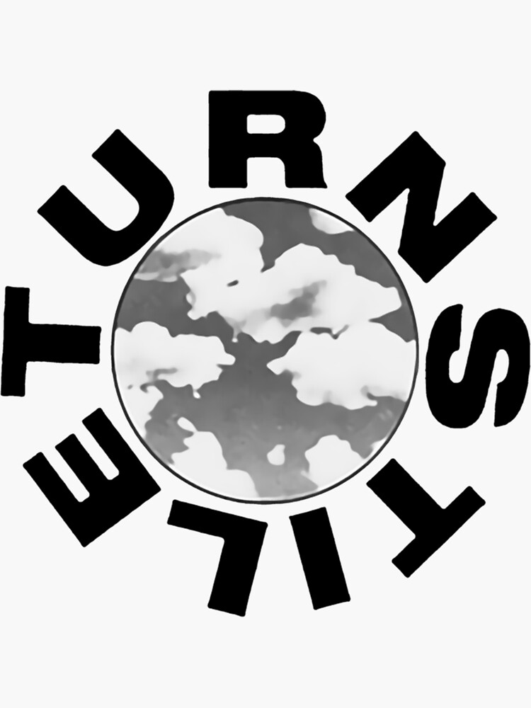 "Turnstile Merch Glow on Cloud Shirt Classic ." Sticker for Sale by ...