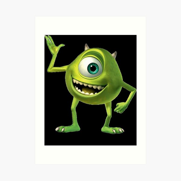 "mike wazowski" Art Print for Sale by mixjarris | Redbubble