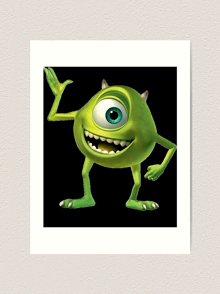 "mike wazowski" Art Print for Sale by mixjarris | Redbubble
