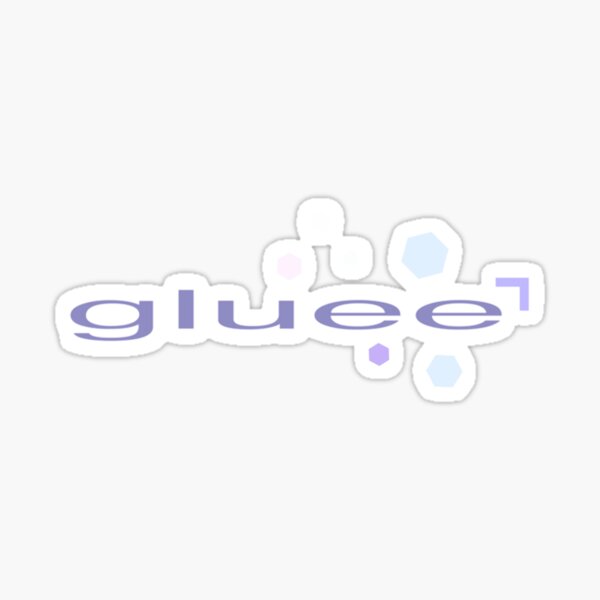 "GLUEE - Bladee DG Merch Design FAKE DRAIN " Sticker for Sale by ...