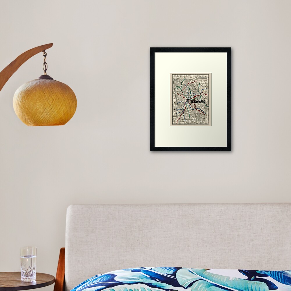 "Terminus Map" Poster for Sale by ZekeTucker | Redbubble