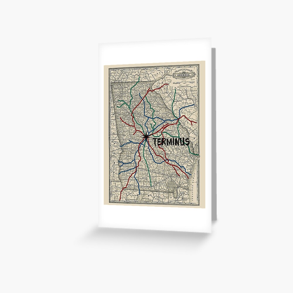"Terminus Map" Poster for Sale by ZekeTucker | Redbubble