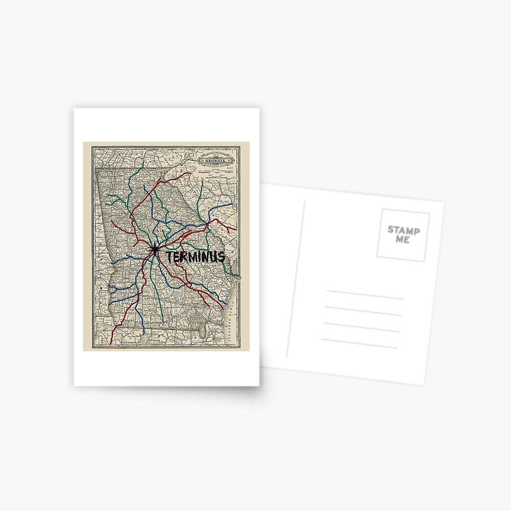 "Terminus Map" Poster for Sale by ZekeTucker | Redbubble